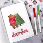 32 Beautiful December bullet journal covers - juelzjohn