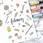 24 Amazing February bullet journal spreads - juelzjohn